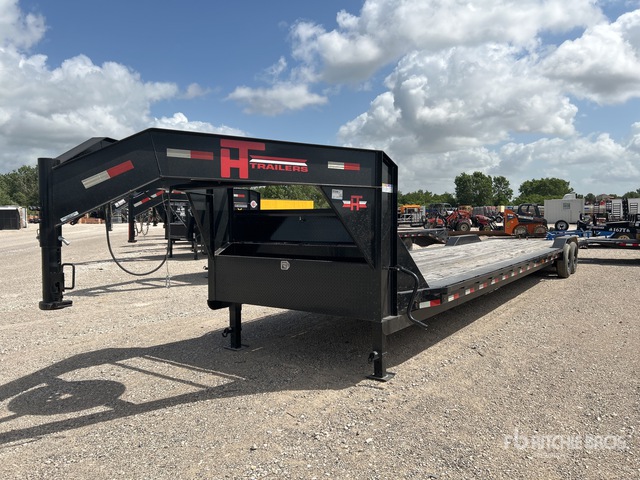 2022 HT H8024027 14000 lb 49 ft T/A Gooseneck Flatbed Trailer | Ritchie ...