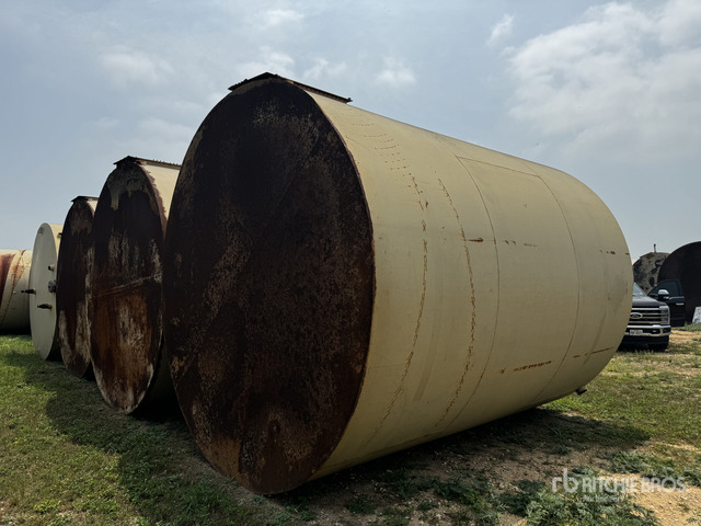 Quantity of (3) Steward 300 Bbl 12 ft x 15 ft Steel Storage Tanks in ...