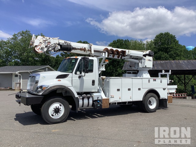 Altec DC47T on 2016 International 7300 4x4 Digger Derrick Truck in ...
