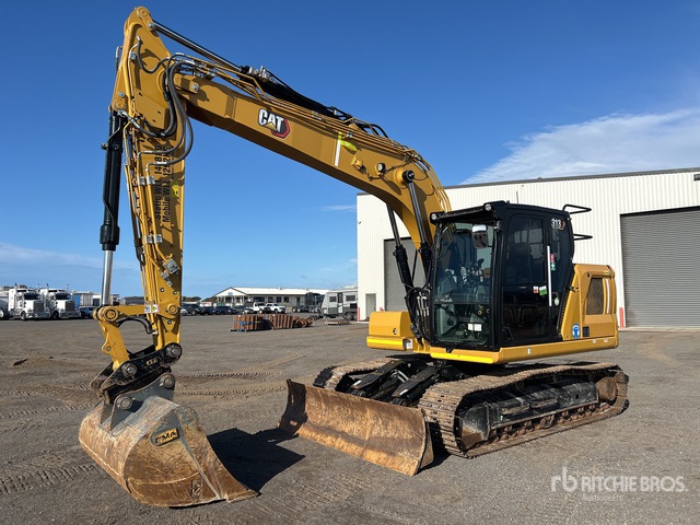 2021 Cat 313 Next Gen Tracked Excavator | Ritchie Bros. Auctioneers