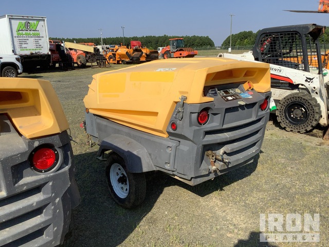 2016 Atlas Copco XAS185 KD7 PE T4F 185 cfm Mobile Air Compressor in ...