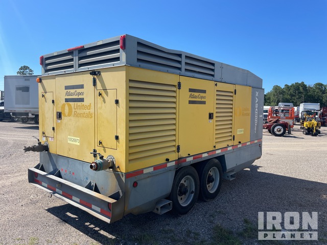 2016 Atlas Copco XAS1800JD7IT4IQ 1800 cfm Mobile Air Compressor in ...