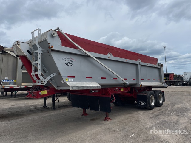 2022 Germanic 28 ft T/A End Dump Trailer | Ritchie Bros. Auctioneers