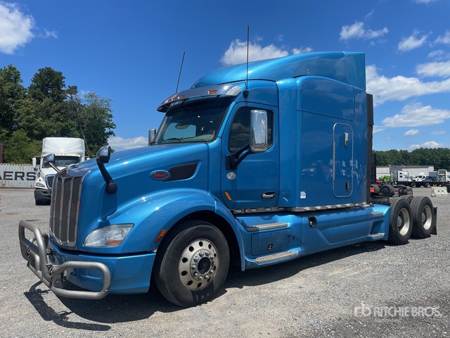 2018 Peterbilt 587 6x4 T/A Sleeper Truck Tractor | Ritchie Bros ...