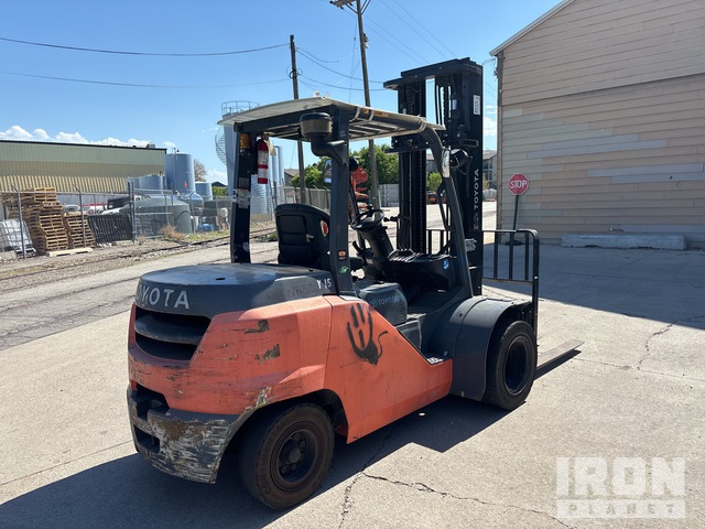 2015 Toyota 8FG45U 9150 lb Pneumatic Tire Forklift in Midvale, Utah ...