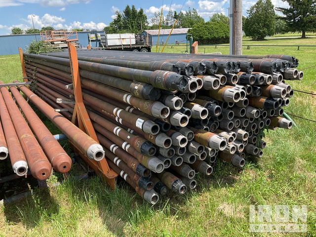 Drill Pipe 4.5" 16.60# G105 X-H Double WhiteBand Teflon Lined Hardband ...