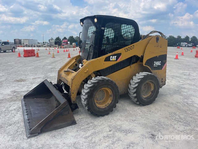 2011 Cat 246C Two-Speed Skid Steer Loader | Ritchie Bros. Auctioneers