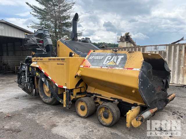 2015 Cat AP1000F Wheel Asphalt Paver in Candler, North Carolina, United ...