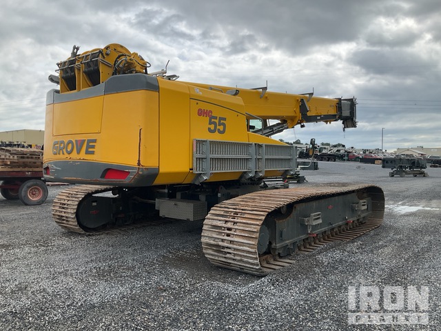 2020 Grove GHC55 110300 lb Telescopic Crawler Crane in Shady Grove ...