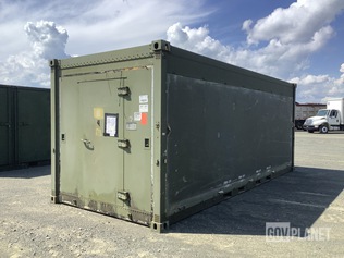 Surplus 20' Brunswick RIGID EMC Storage Container in Butner, North ...