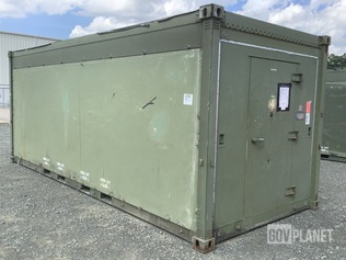 Surplus 20' Brunswick RIGID EMC Storage Container in Butner, North ...
