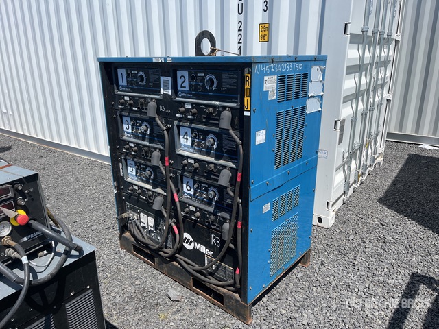 2004 Miller Mark VI 250 A Skid-Mounted Multi-Process Multi-Operator ...