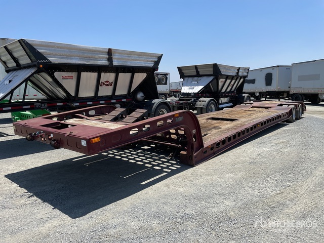 1997 Murray T/A Removable Gooseneck Lowboy Trailer | Ritchie Bros ...