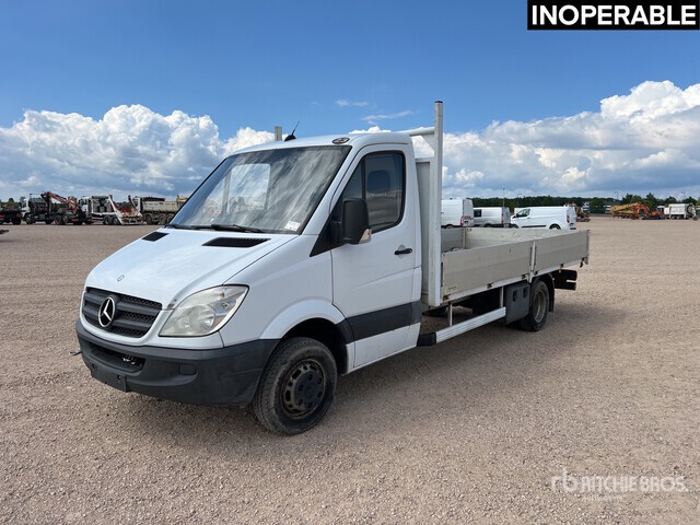 2007 Mercedes Sprinter 511 CDI Camion Plateau Flatbed Truck (Inoperable ...