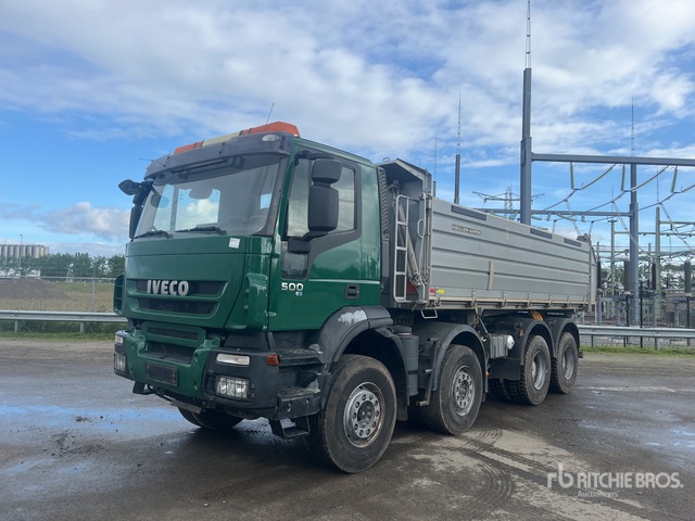 2008 Iveco Trakker500 8x4 Twin-Steer Tri/A Dump Truck | Ritchie Bros ...