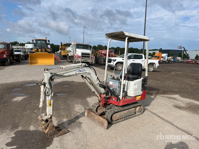 2012 Takeuchi TB108 Mini Excavator | Ritchie Bros. Auctioneers
