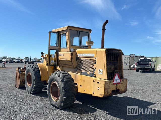 John Deere JD644-B Wheel Loader in Chehalis, Washington, United States ...