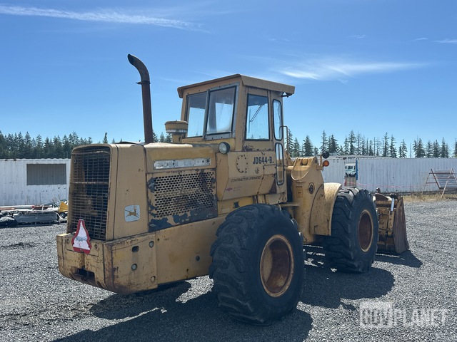 John Deere JD644-B Wheel Loader in Chehalis, Washington, United States ...