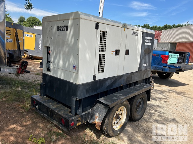 Atlas Copco QAS70 56 kW Mobile Generator Set in Newnan, Georgia, United ...