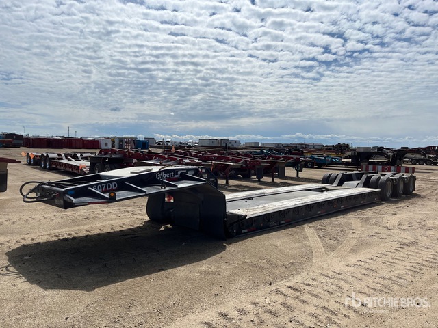 2012 Talbert T3DW-40-HRG-1-T1 Tri/A Double Drop Removable Gooseneck ...