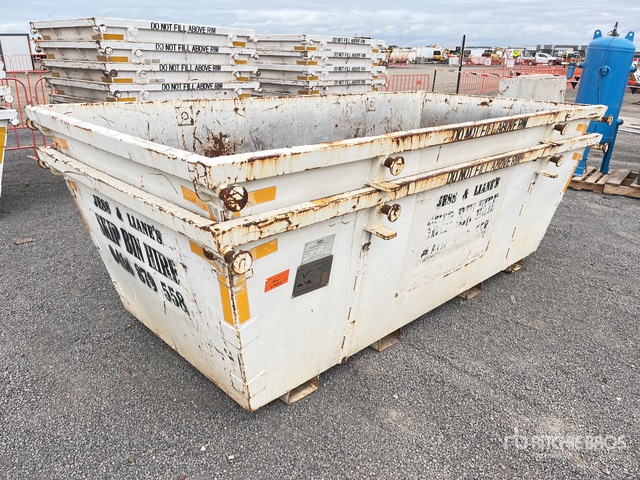 Quantity of (2) NBS 4 m3 Skip Waste Container | Ritchie Bros. Auctioneers