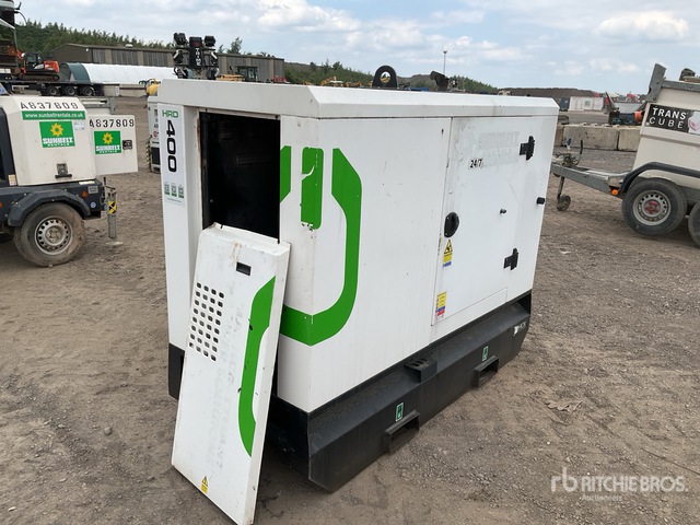 2018 Harrington HRD400T-AP-S 40 kVA Skid-Mounted Generator Set ...