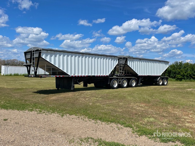 2012 Doepker 27 ft Tri/A Super B-Train Lead Grain Trailer | Ritchie ...