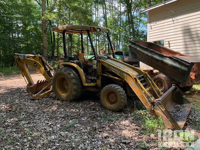 2008 John Deere 110 4x4 Backhoe Loader in Mount Holly, North Carolina ...
