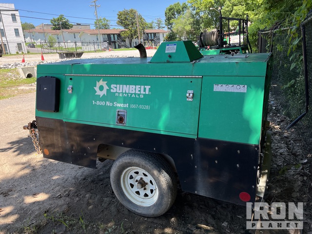 2015 Sullivan Palatek D185PDZSB 185 cfm Mobile Air Compressor in ...