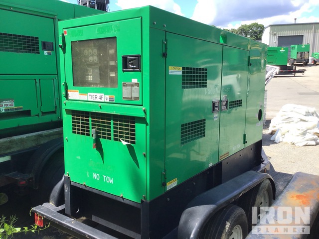 2016 Multiquip DCA-70SSIU4F 56 kW Mobile Generator Set in Shrewsbury ...