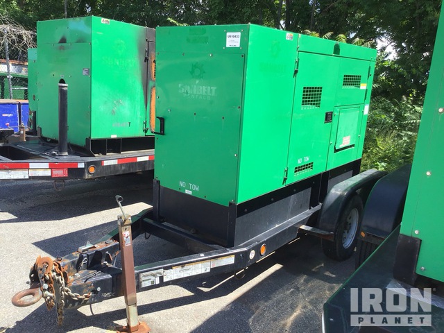2016 Multiquip DCA-70SSIU4F 56 kW Mobile Generator Set in Shrewsbury ...
