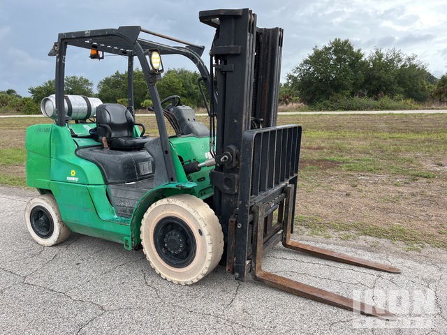 2015 (unverified) Mitsubishi FG40N 7350 lb Pneumatic Tire Forklift in ...