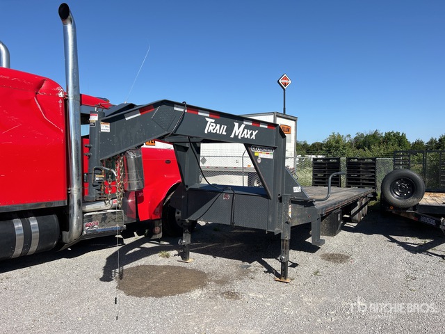 2023 Trail Maxx MAX210-30 30 ft T/A Gooseneck Remorque pour équipement ...