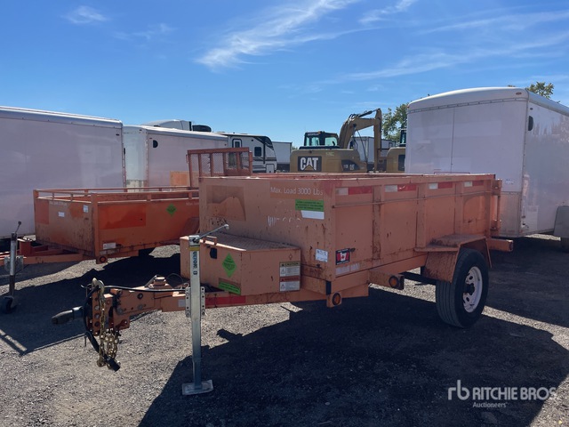 2016 Miska MD 58 8 ft S/A Dump Utility Trailer | Ritchie Bros. Auctioneers