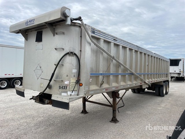 2004 Travis S/102 40 ft T/A Frameless End Dump Trailer | Ritchie Bros ...