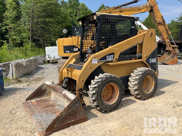 2007 Cat 246B Skid Steer Loader in Upper Marlboro, Maryland, United ...