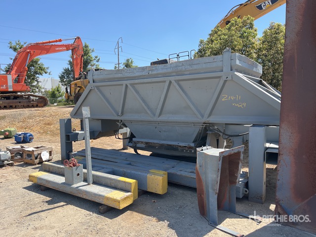Drive-under Truck Loading Aggregate Hopper | Ritchie Bros. Auctioneers