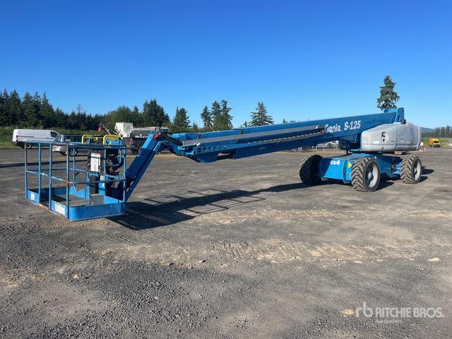 2015 Genie S-125 4WD Diesel Telescopic Boom Lift | Ritchie Bros ...