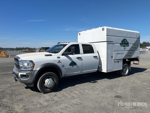 2021 Ram 5500 4x4 Crew Cab Chipper Truck | Ritchie Bros. Auctioneers