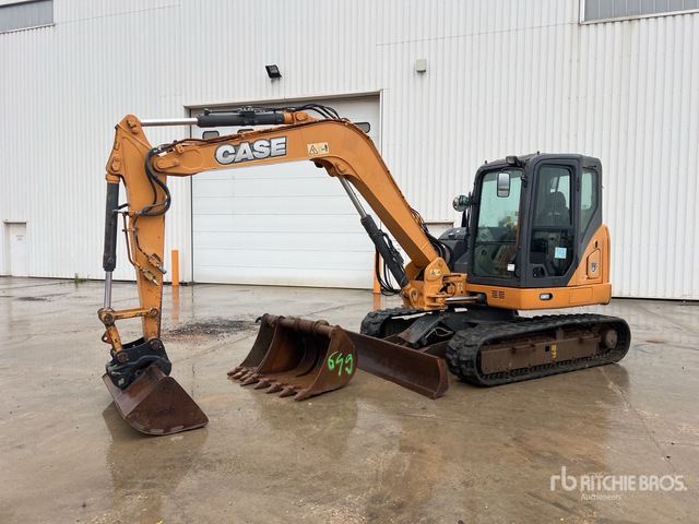 2017 Case CX80C Midi-Pelle Tracked Excavator | Ritchie Bros. Auctioneers