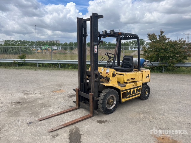 Hyster H2.50XL Pneumatic Tire Forklift (Inoperable) | Ritchie Bros ...