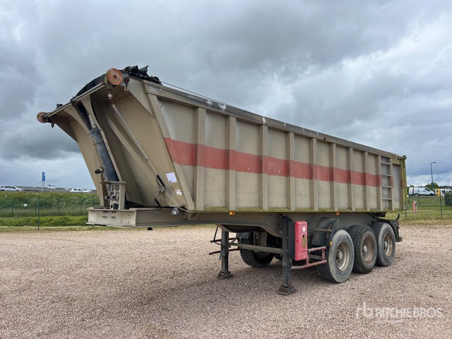2003 General Trailers TF34C Tri/A Semi-Remorque Benne 3 Essieux End ...
