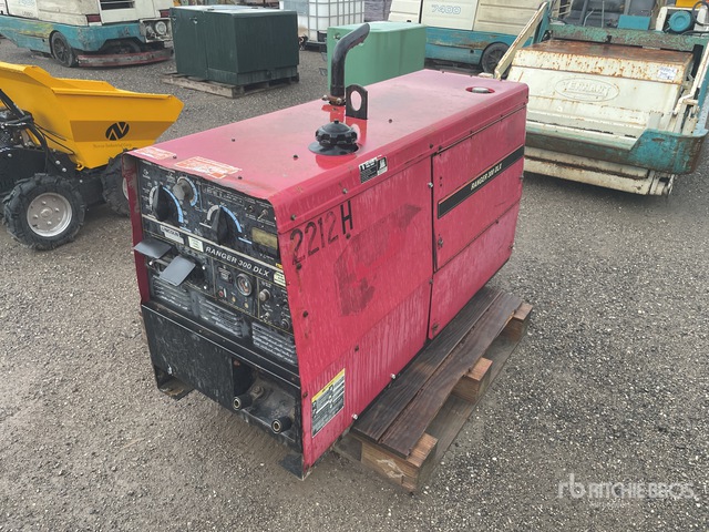 Lincoln Electric Ranger 300DLX 300 A Skid-Mounted Stick Electric Welder ...