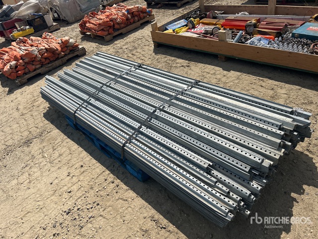 Quantity of (200) Galvanized U Channel Sign Posts | Ritchie Bros ...
