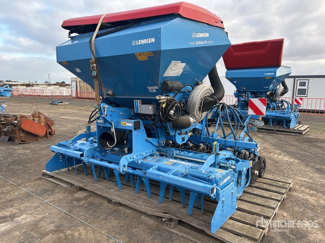 2021 Lemken Zirkon 12/300 3 m 3-Point Power Harrow Combination Air ...