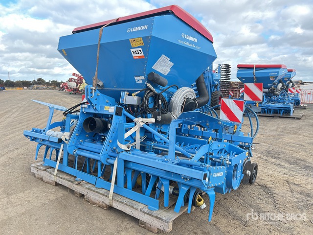 2021 Lemken Zirkon 12/350 3.4 m 3-Point Power Harrow Combination Air ...