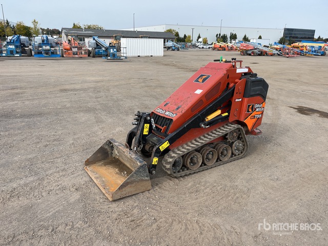 2018 Ditch Witch SK755 Mini Stand On Compact Track Loader | Ritchie ...