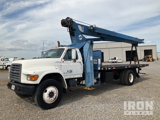 Manitex 1768 Straight Boom on 1997 Ford F-800 4x2 Truck in Limestone ...