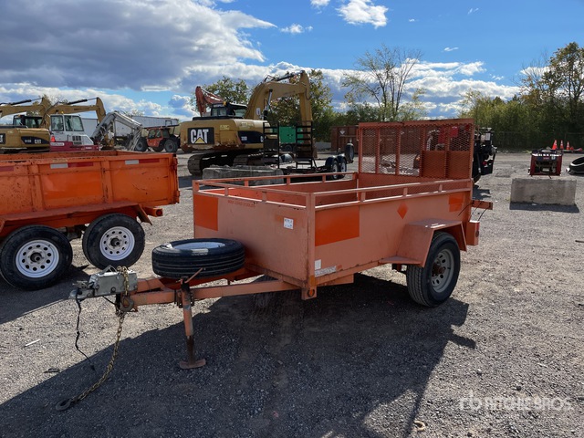 2020 Miska 8 ft S/A Utility Trailer | Ritchie Bros. Auctioneers