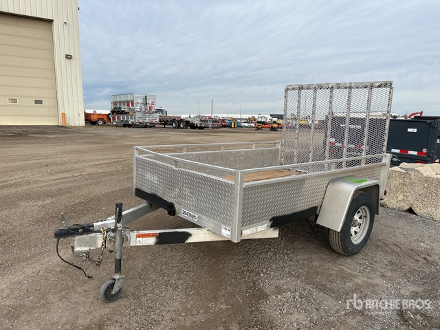 2018 Miska 8 ft S/A Light Duty Landscape Utility Trailer | Ritchie Bros ...
